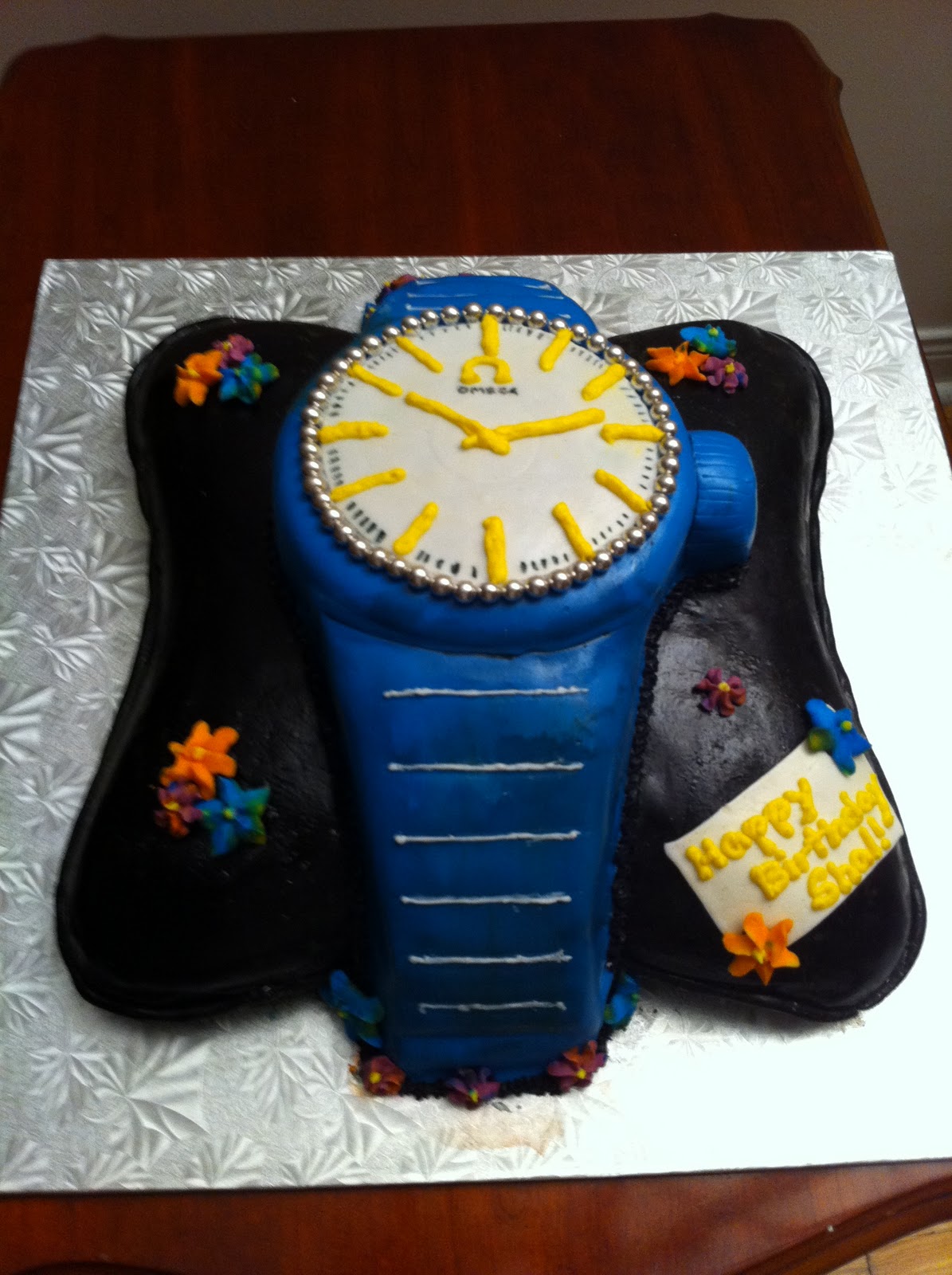 Love Dem Goodies: OMEGA Watch Cake