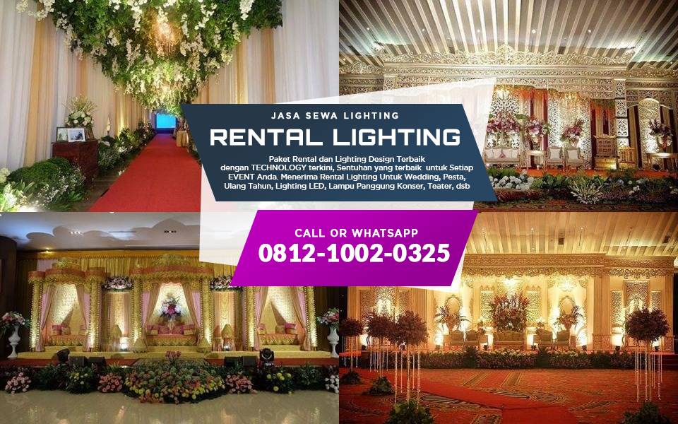 WA 0812-1002-0325 - Rental Lighting, Sewa Lighting Panggung