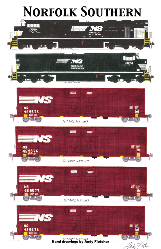 Andy Fletcher Blog-: A Norfolk Southern Georgia Pacific Paper Products ...