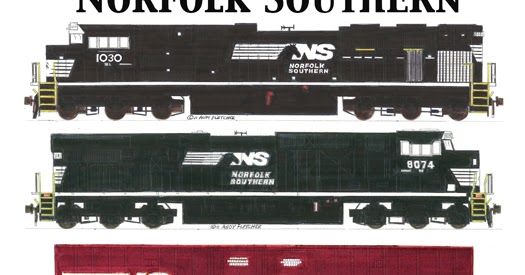 Andy Fletcher Blog-: A Norfolk Southern Georgia Pacific Paper Products ...
