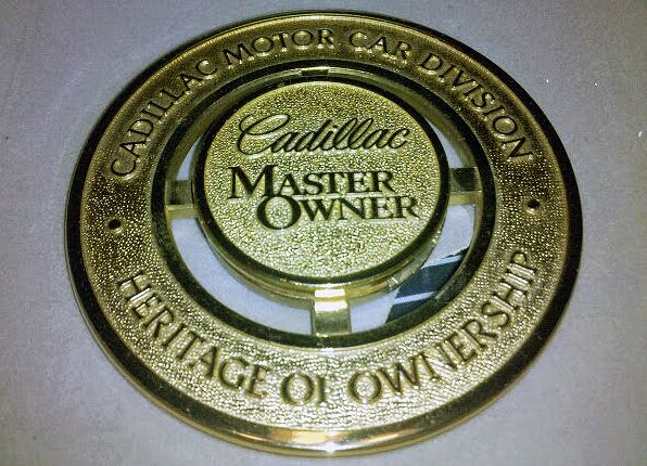 My 1996 Cadillac Fleetwood: Heritage Of Ownership Badge/Medallion