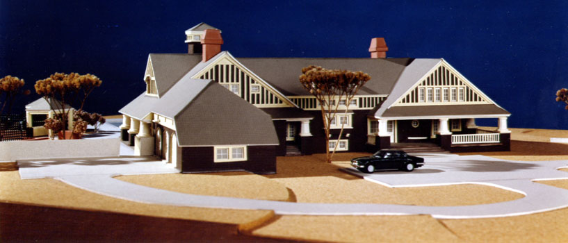 Architectural House Models of Hamptons Houses Created by Model Maker ...