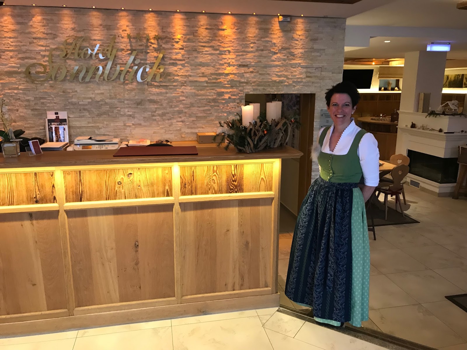 Kennst du schon unsere Rezeptionistin?