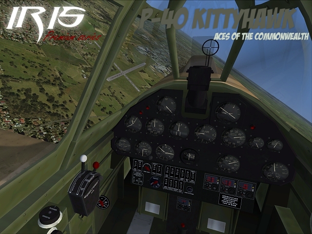 FSX aircraft/aviones (codegab): Iris Simulations Classics P-40 Kittyhawk Aces of the Commonwealth