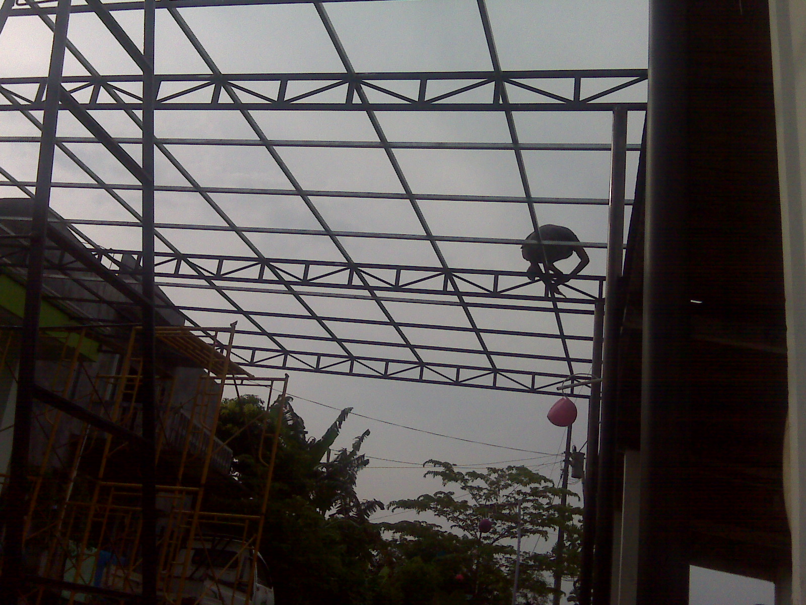 KANOPI MINIMALIS MURAH JOGJA: KANOPI MINIMALIS ATAP GALVALUM