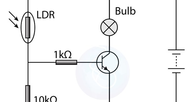 Transistor as an Automatic Switch - Light Controlled Switch | SPM ...