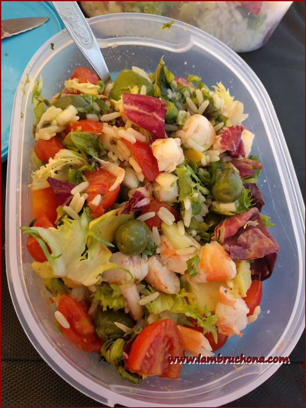 LAS RECETAS DE LAMBRUCHONA -----: Receta. Mis comidas de la playa. I