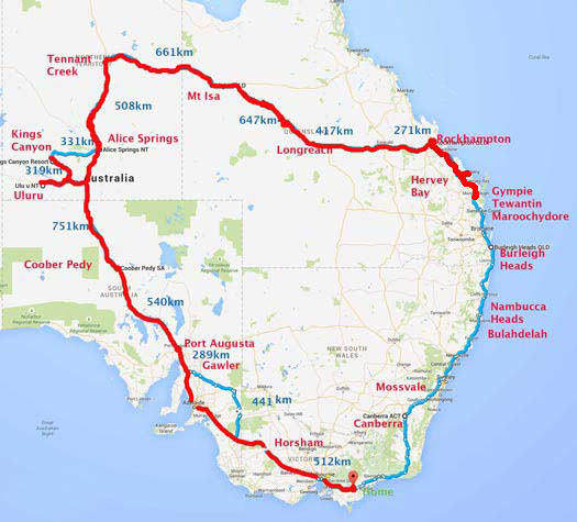 Australian Motorcycle Diaries: 14 August - Gympie, Qld