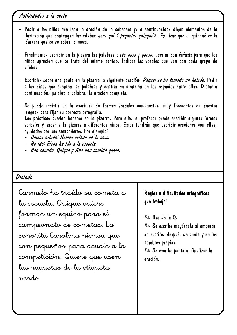 La letra Q | q ~ La Eduteca