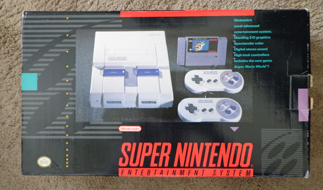 WatchmeplayNintendo: Super Nintendo System Box