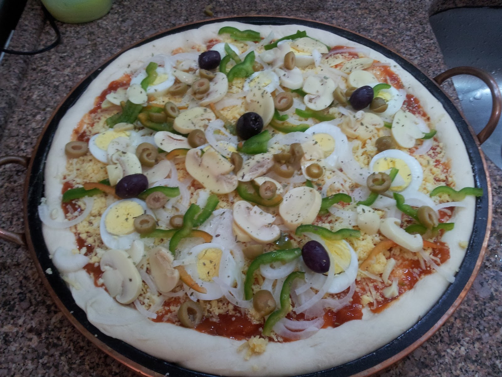 Pâtisserie Professionnel et Cuisine: Pizza Hut - massa Pan