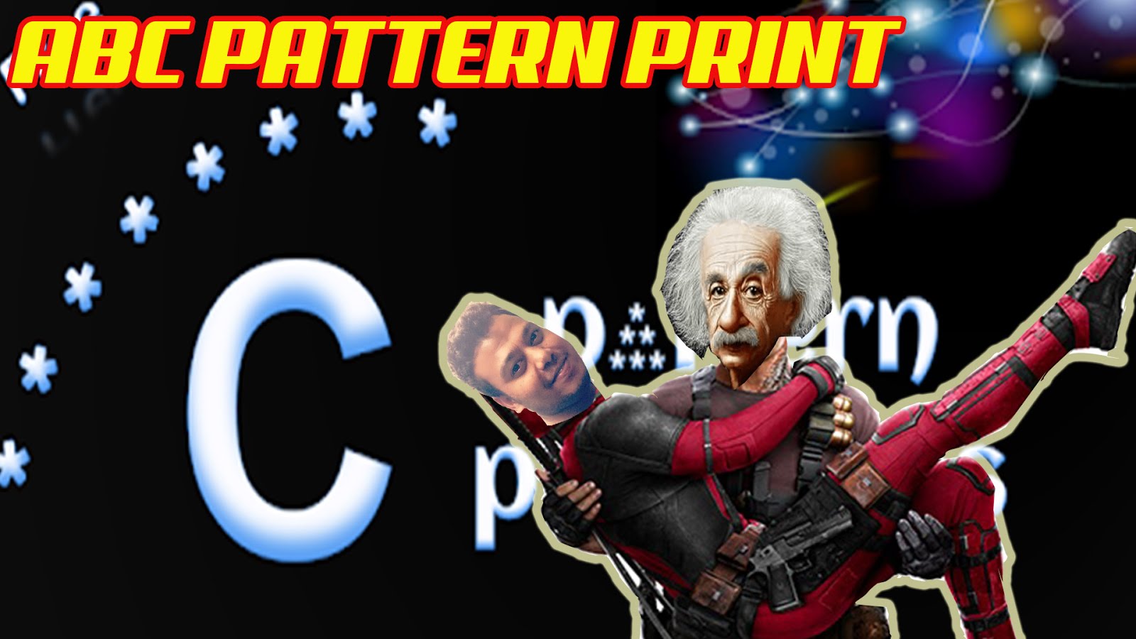 ABC Pattern Design In C Program