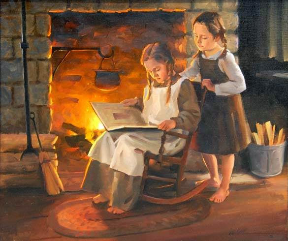 Les étoiles d'ArtLubie: AU COIN DU FEU...