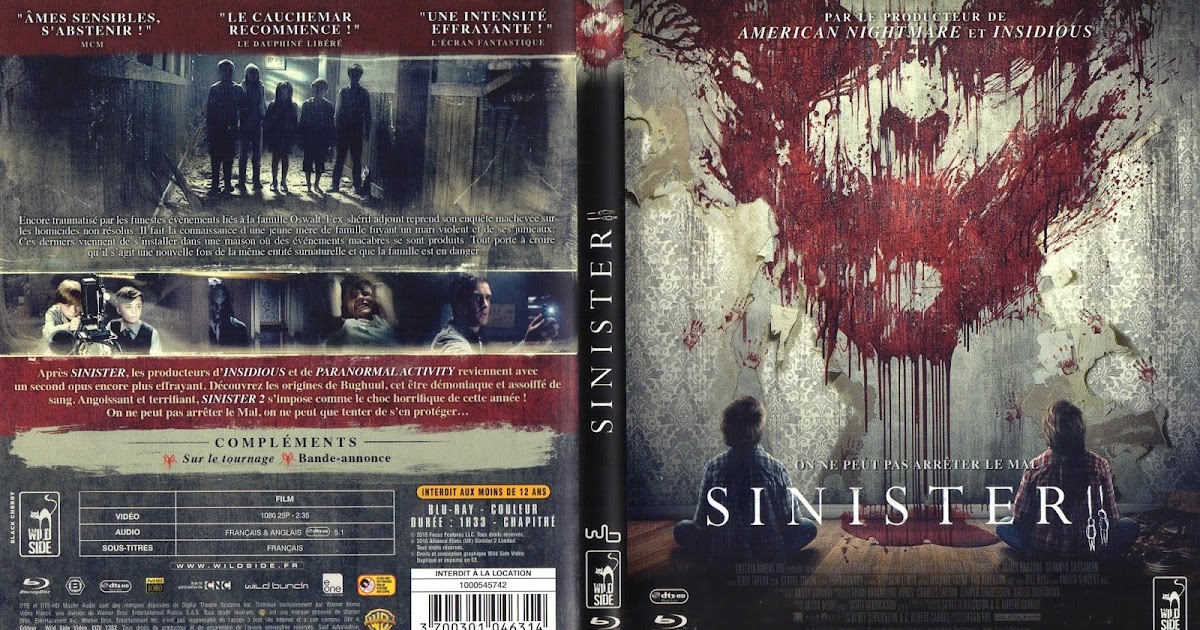 BLU-RAY JAQUETTES BLU-RAY: Sinister 2