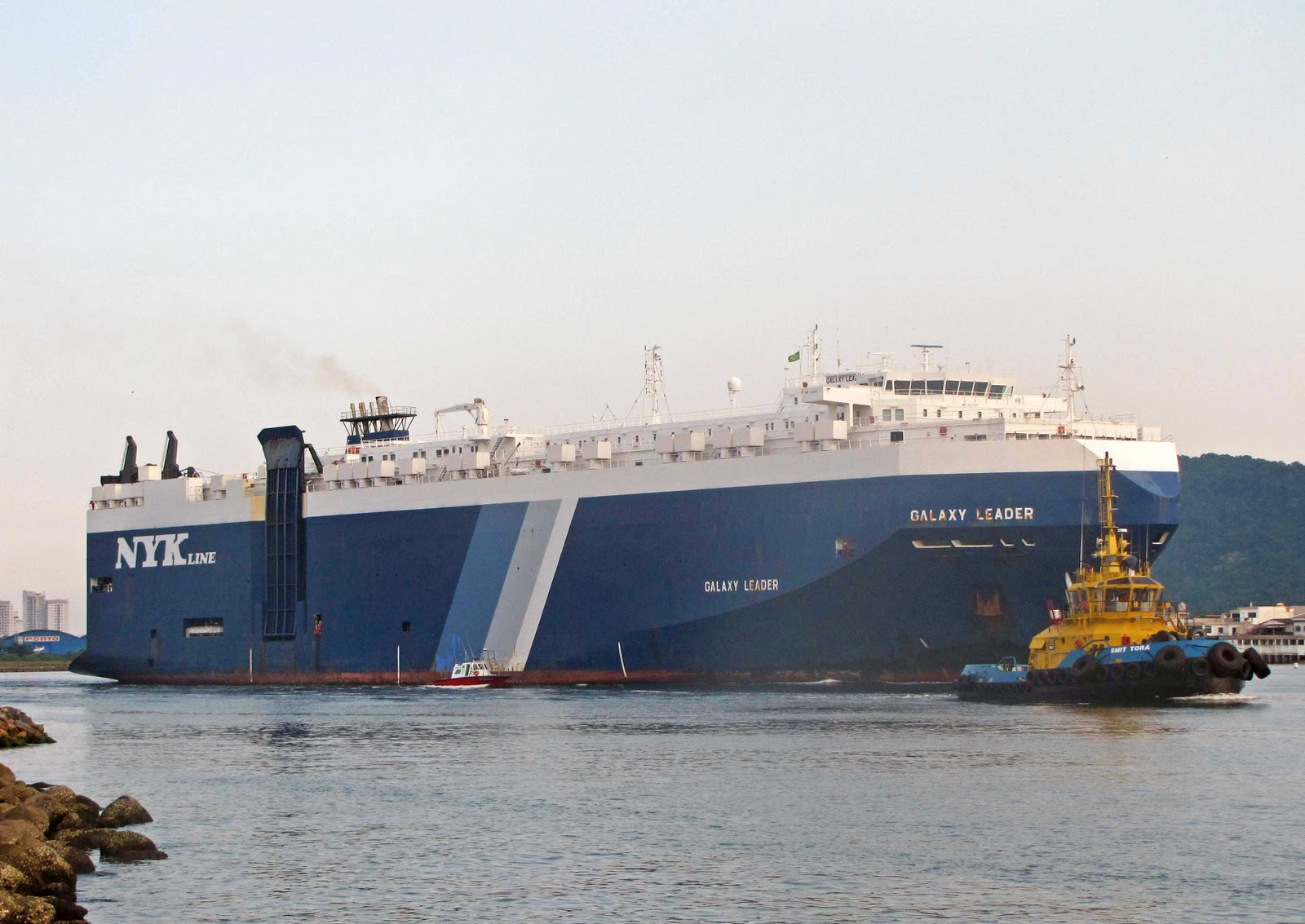 Santos Shiplovers: PCTC Galaxy Leader / C6SO2 - Operando no TEV e ...