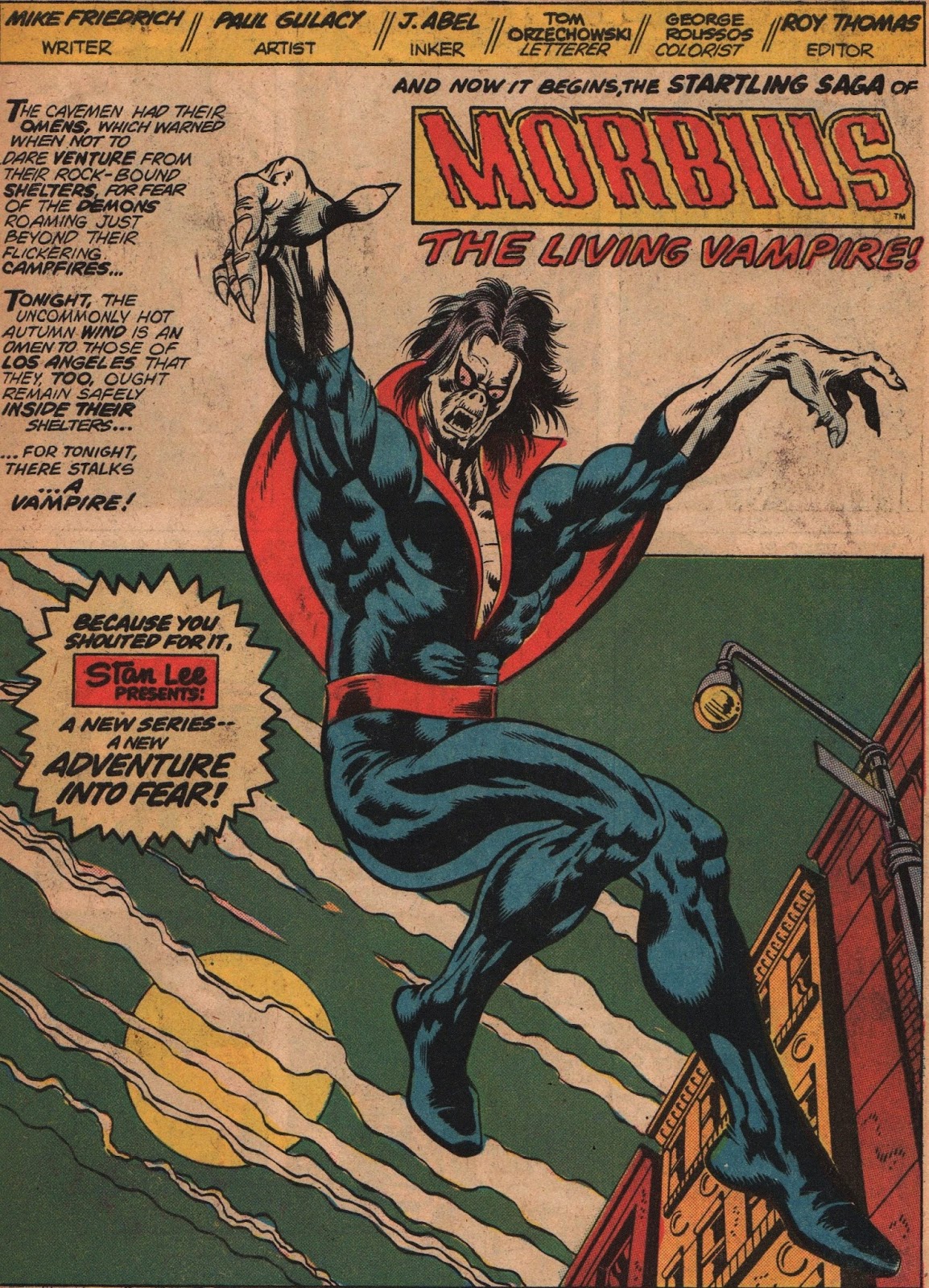 Cap'n's Comics: Morbius by Paul Gulacy