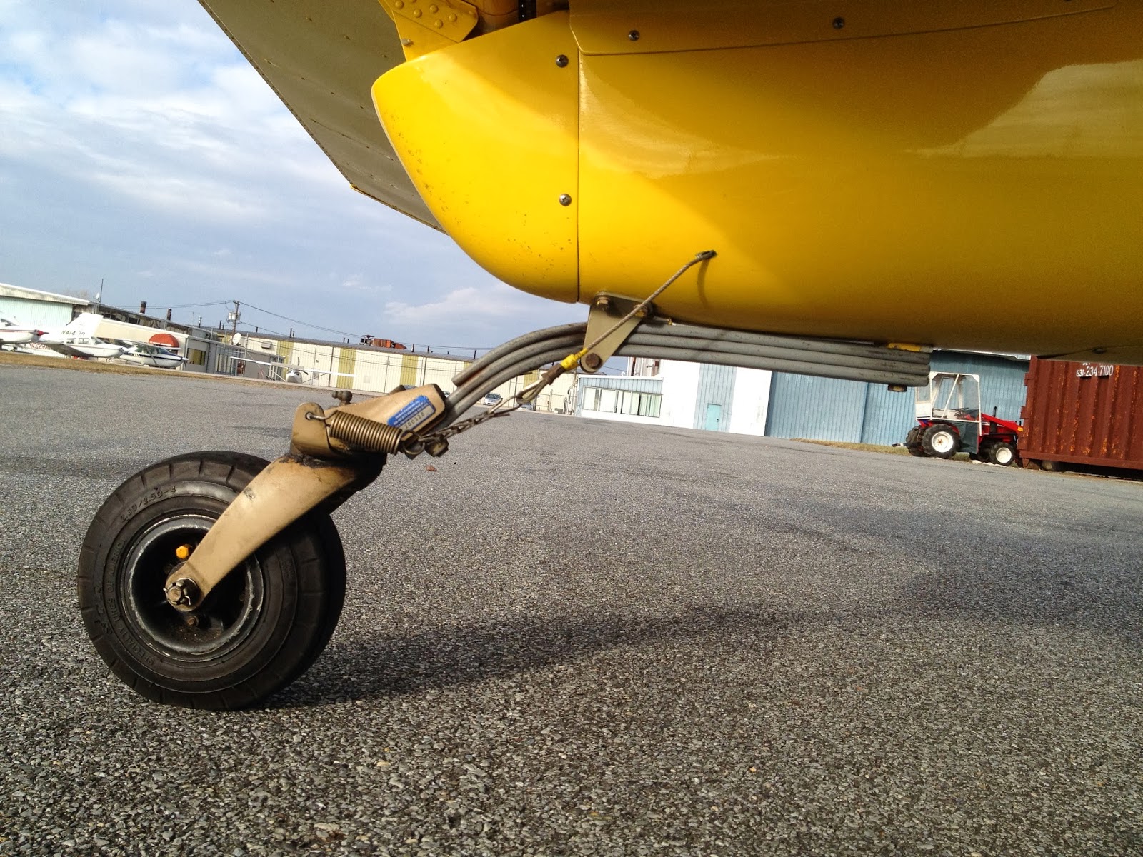 My Glasair Sportsman: Tailwheel Shimmy