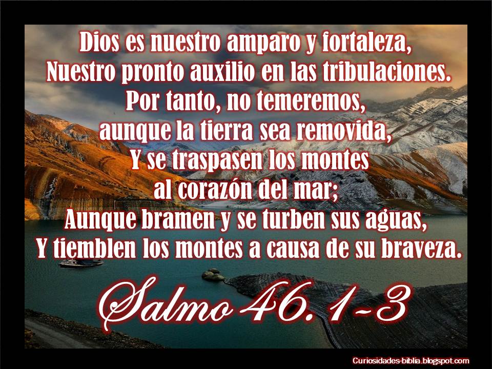 Nuestro Mundo Cristiano: EN TIEMPO DE NECESIDAD