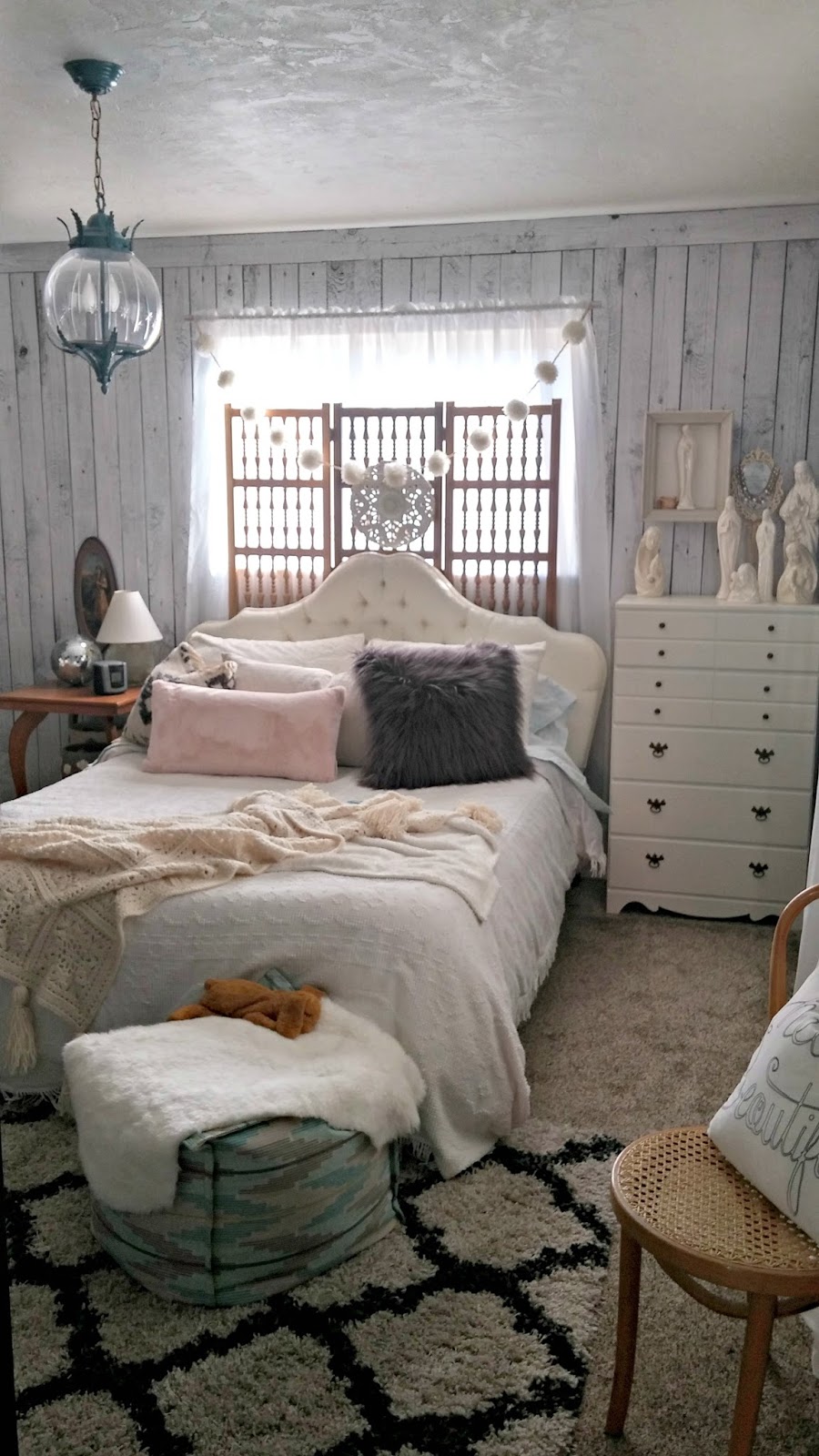 Boho Bedroom Reveal - Little Vintage Cottage