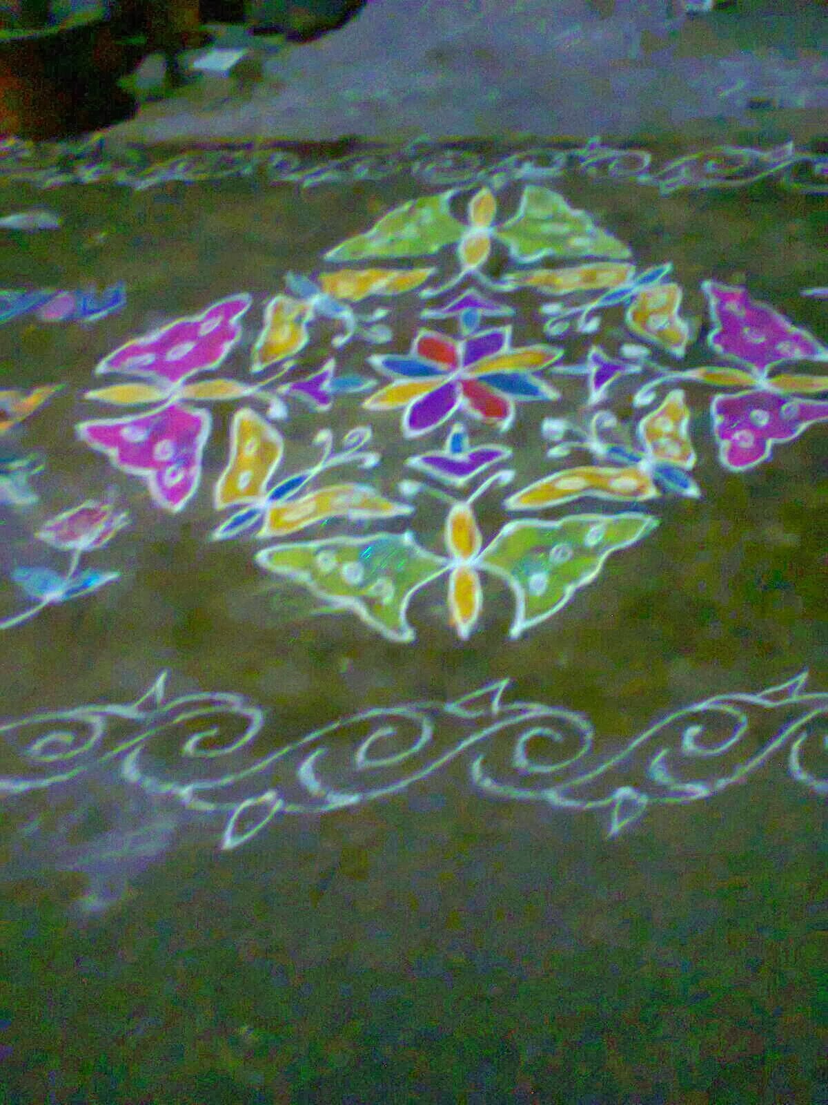 Heritage of India: Rangoli designs (Muggulu)
