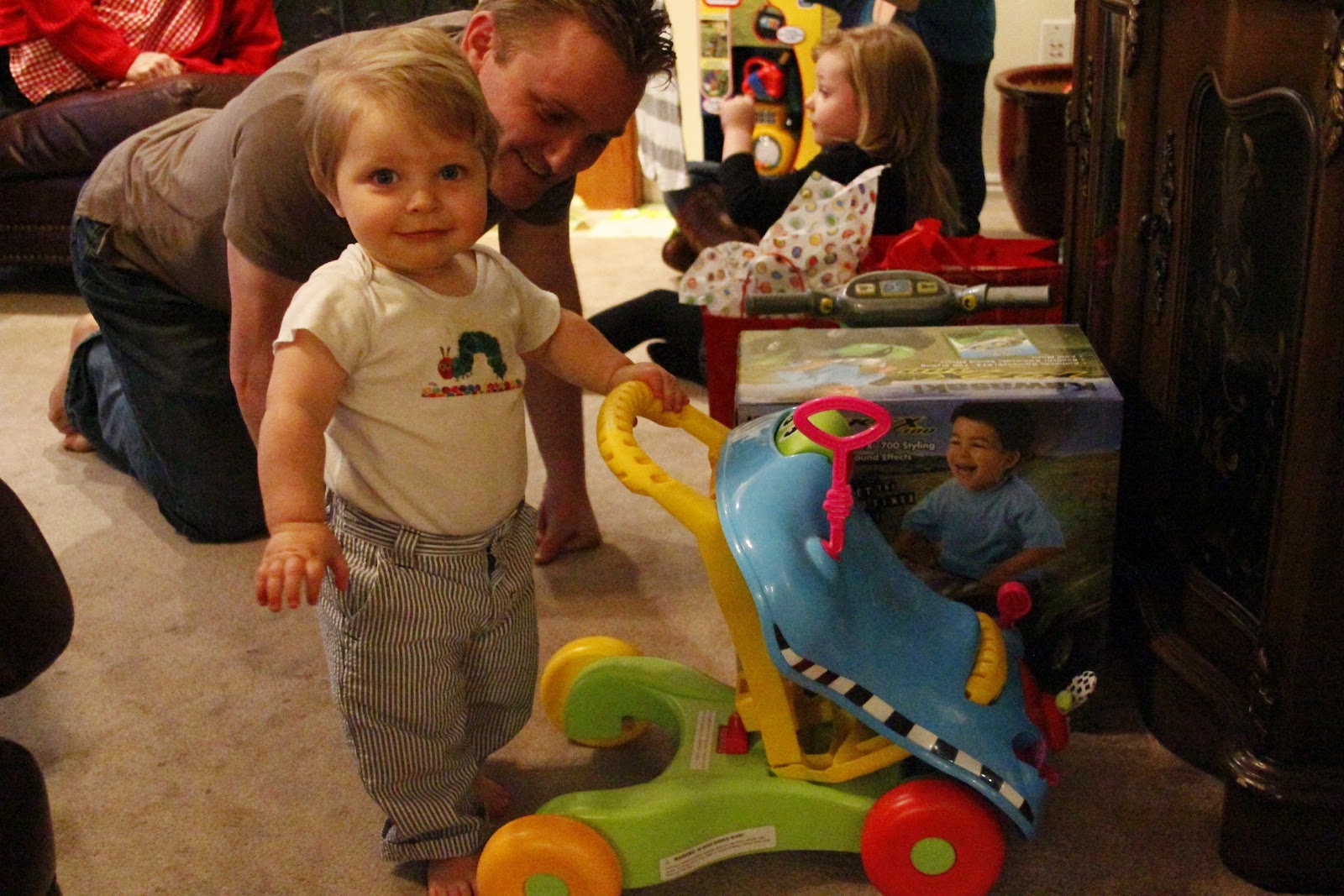 jed. jenny. addison. dalton: Dalton's 1st {early} Birthday Party!