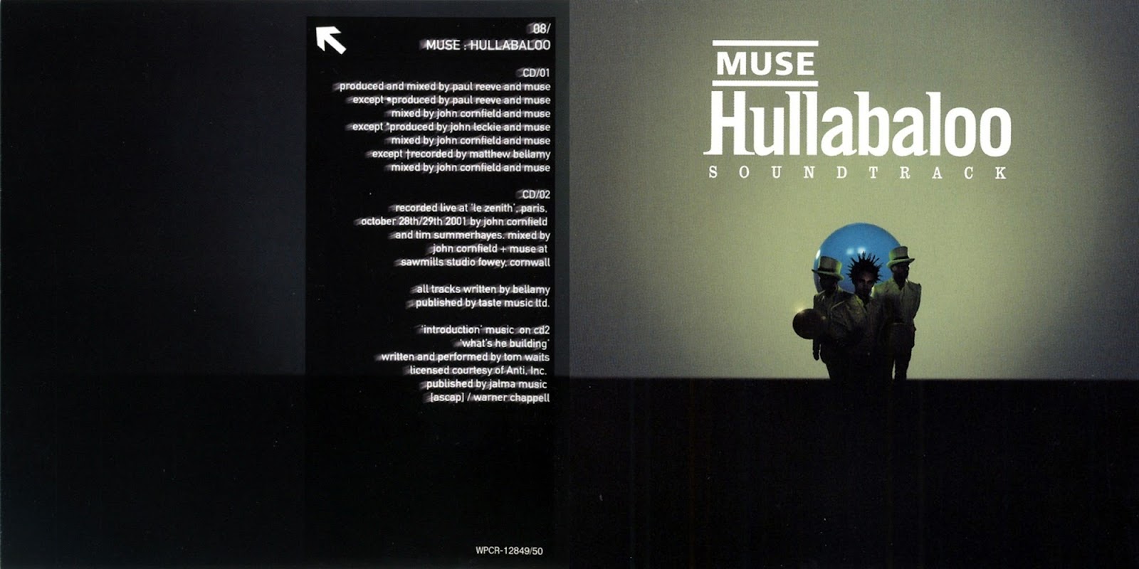 2002 Hullabaloo Soundtrack - Muse - Rockronología