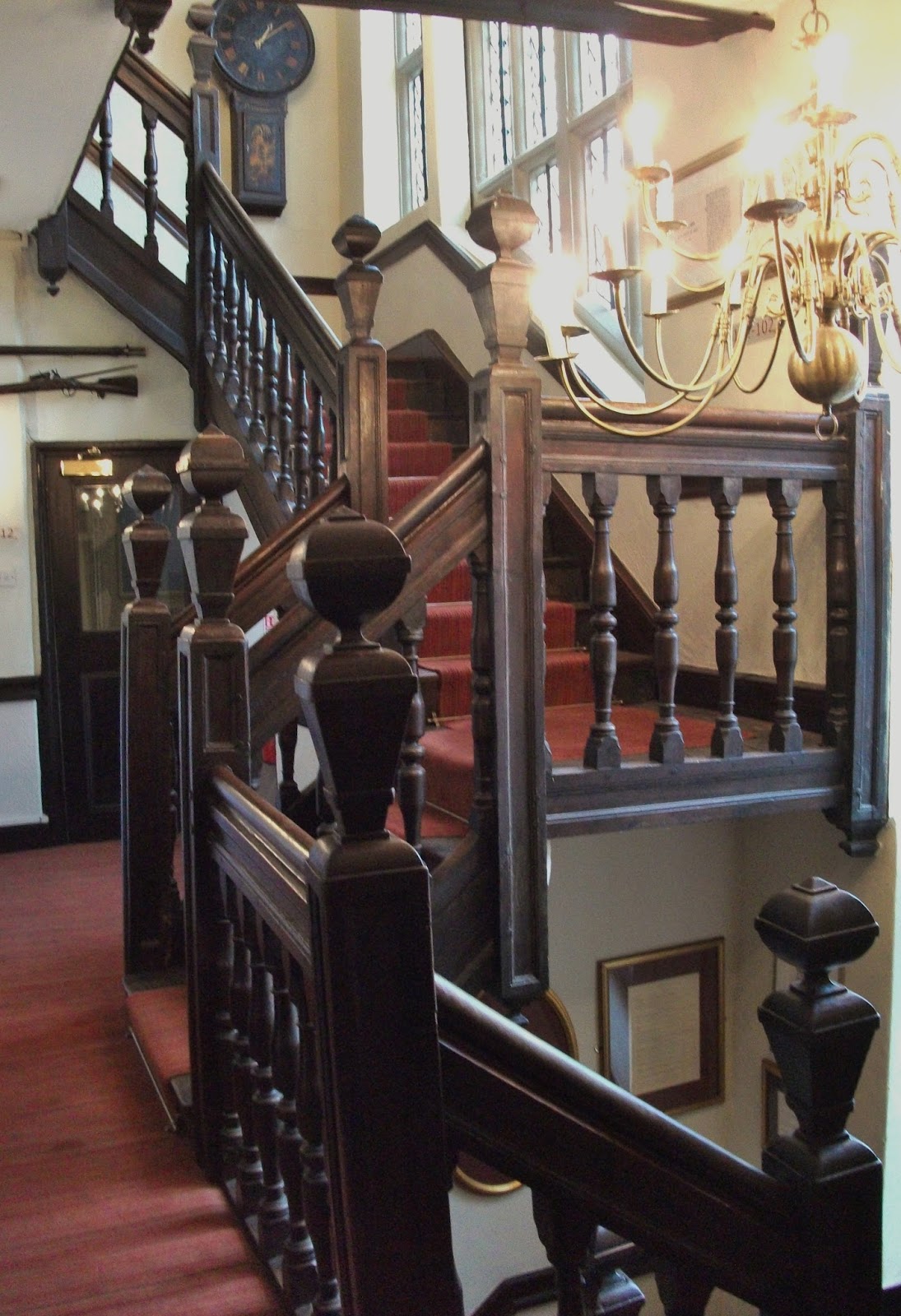 Ghost Blooms: THE HAUNTED STAIRCASE AT OUNDLE