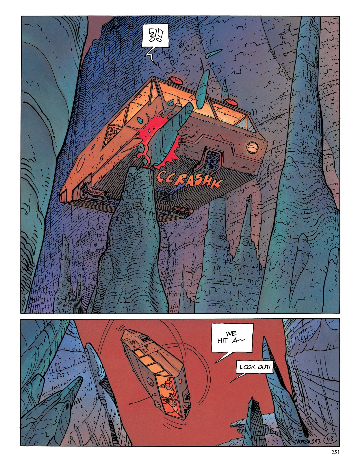 Alien Explorations: Alien Covenant: Moebius inspiration behind landing ...