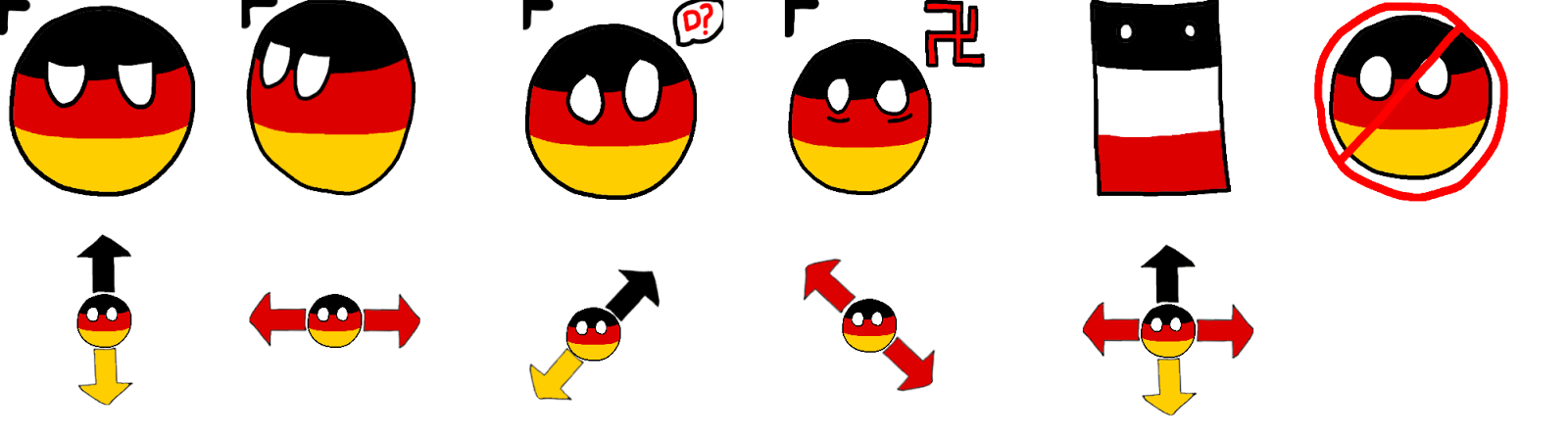 Alemania cursor/puntero