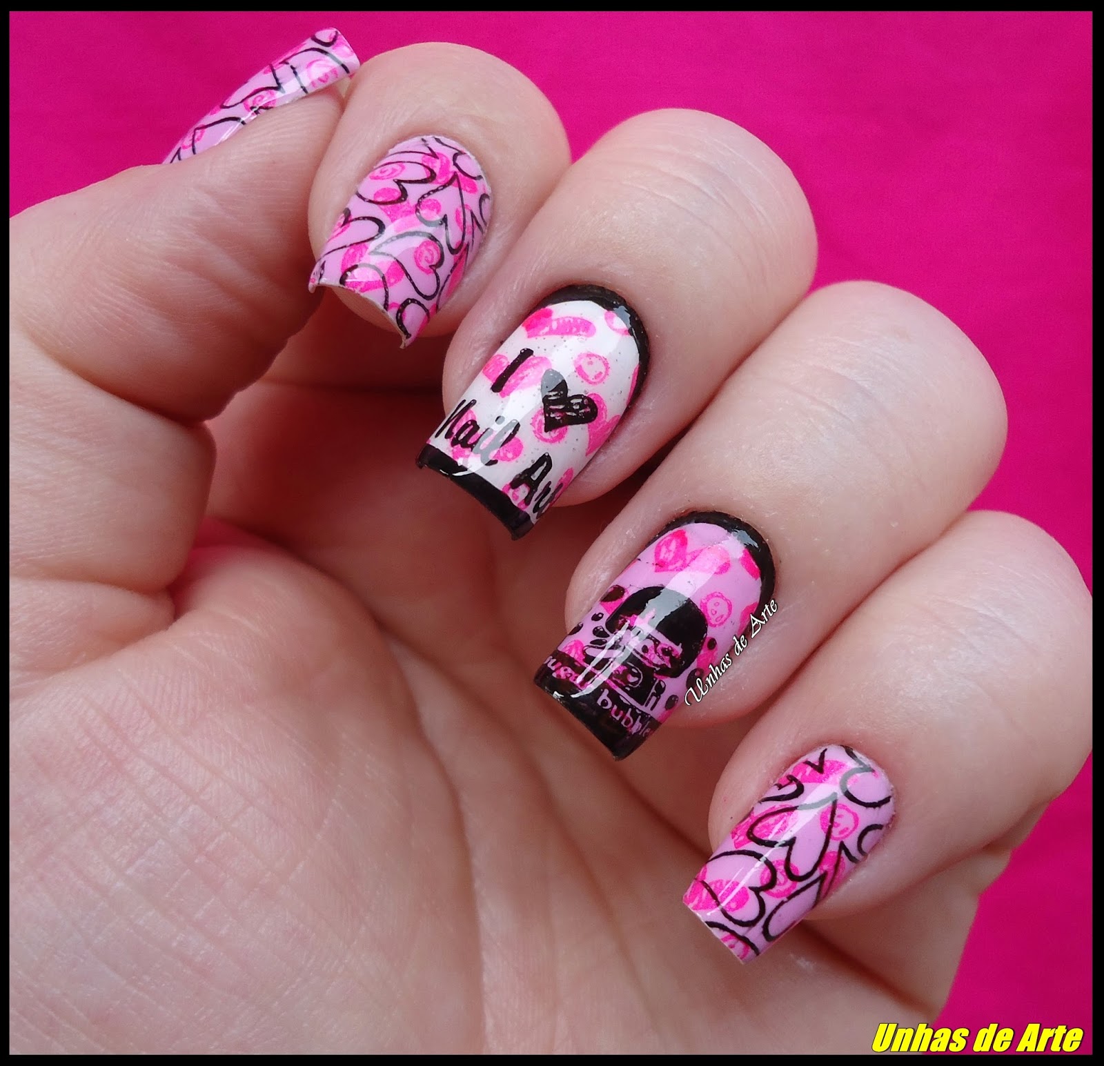 Blog: Unhas de Arte ♥: Esmalte Kudan Nail Polish cor 05 + Sugar Bubbles ...