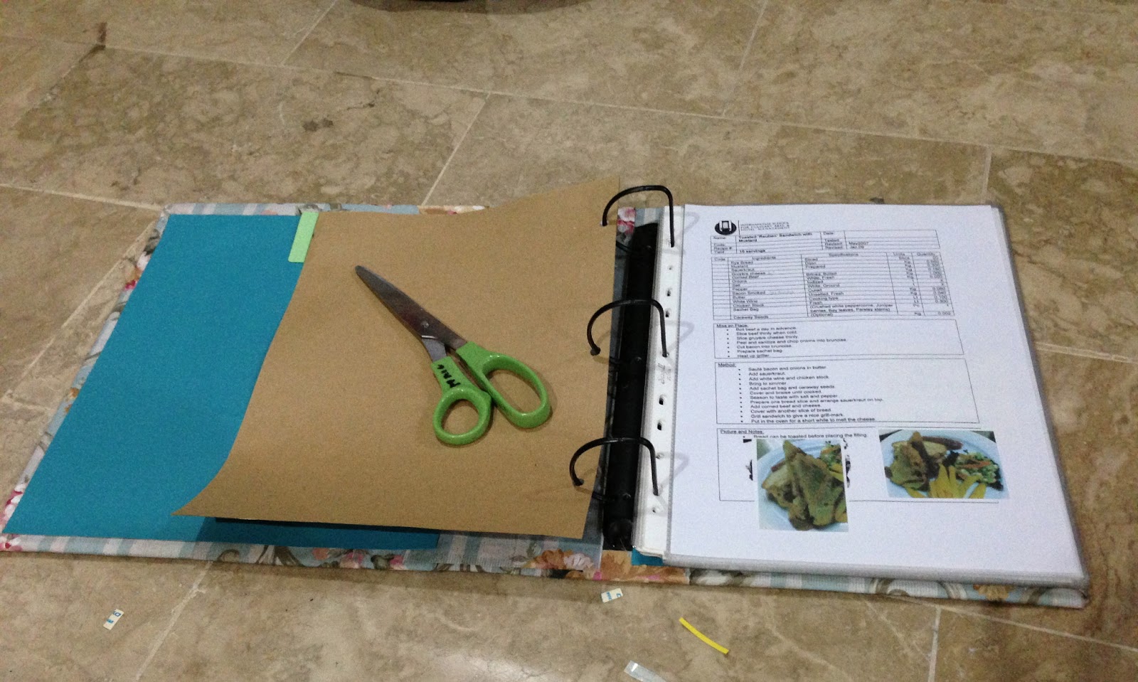 So What ,ChocNut?: DIY 101 ( Binder Make-over)