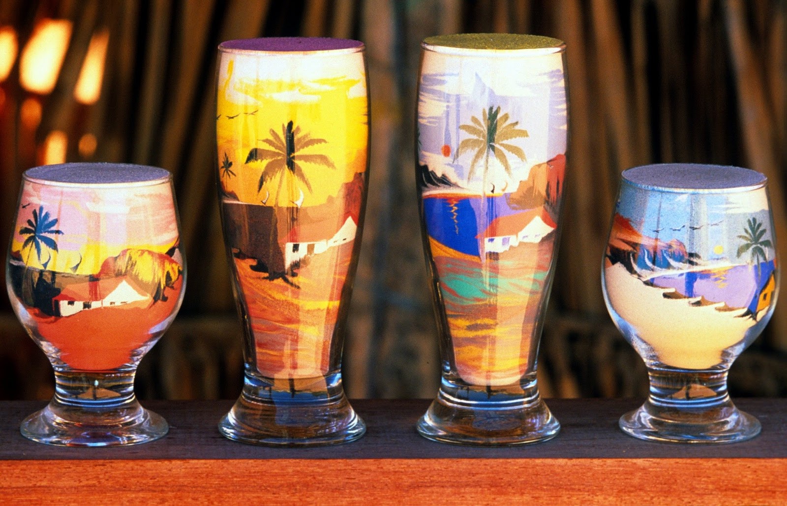 Arte con arena de color