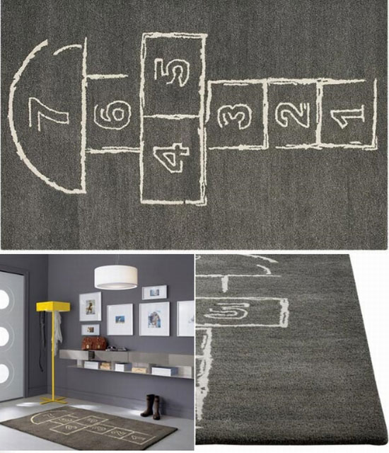 Peppermags Accessory Hopscotch Rug