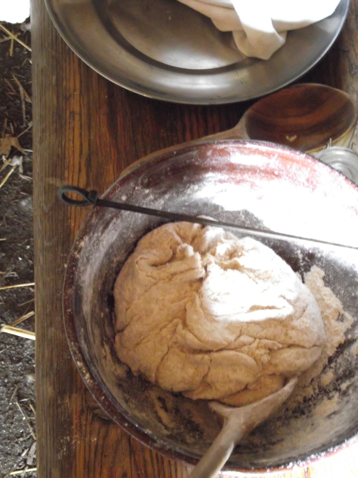 K. Walters at the Sign of the Gray Horse: Making Ash Cakes at Valley Forge