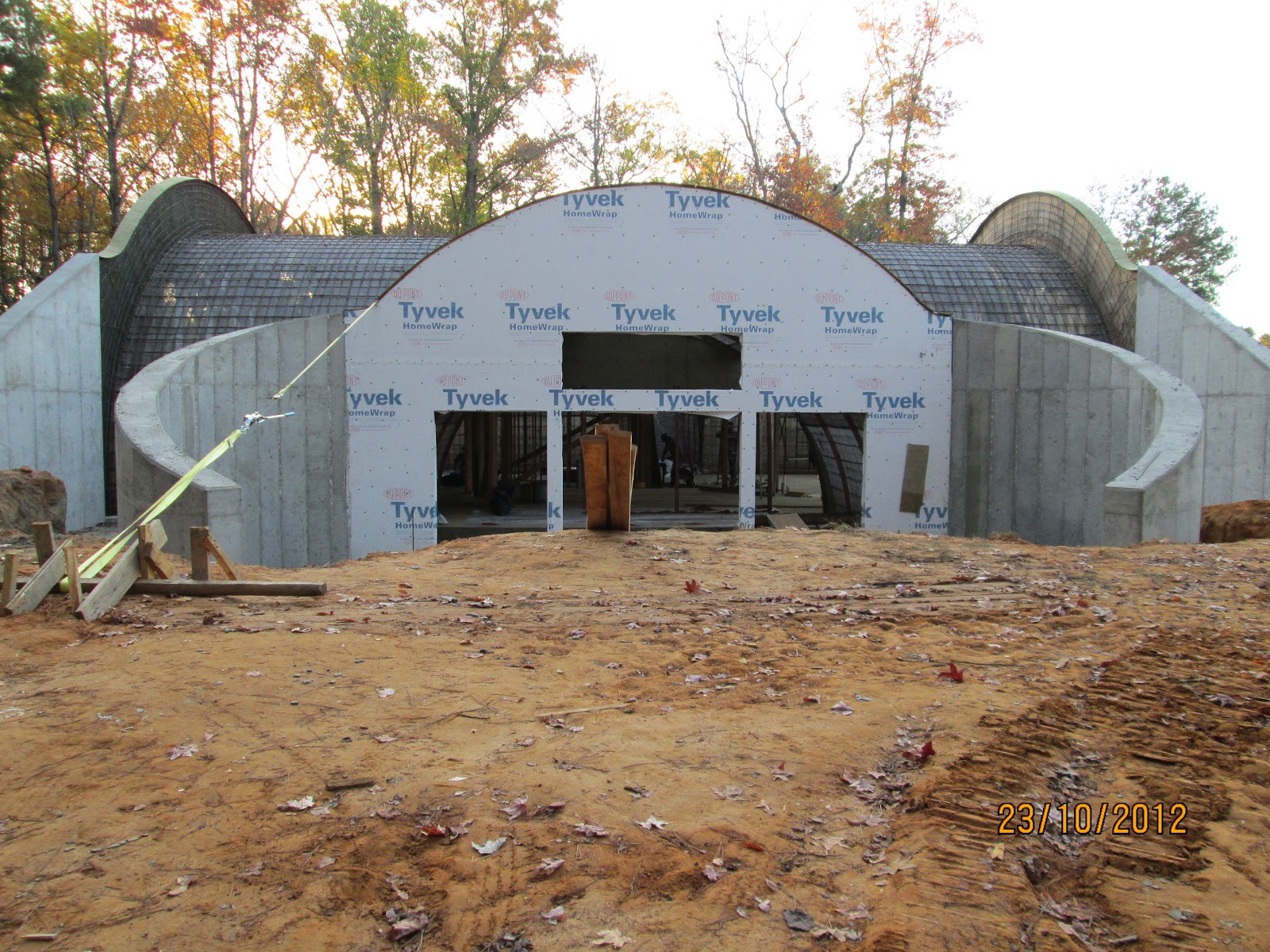 Home $weet Home: Pictures of West Retaining Walls and the Beginning of ...