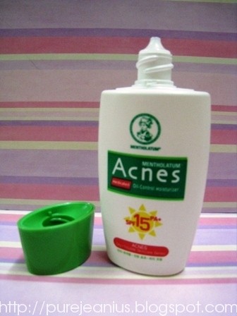 Mentholatum Acnes Oil-Control Moisturizer | pure Jeanius