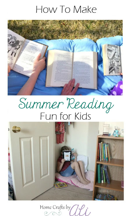 How To Make Summer Reading Fun for Kids - Home Crafts by Ali