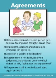 Positive Discipline: Agreements - A Positive Discipline Tool Card