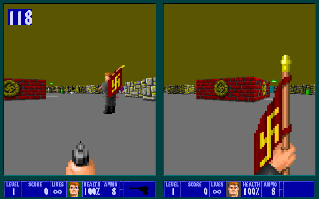 The Wolfenstein 3d Blog: Released: Splitwolf for Retropie