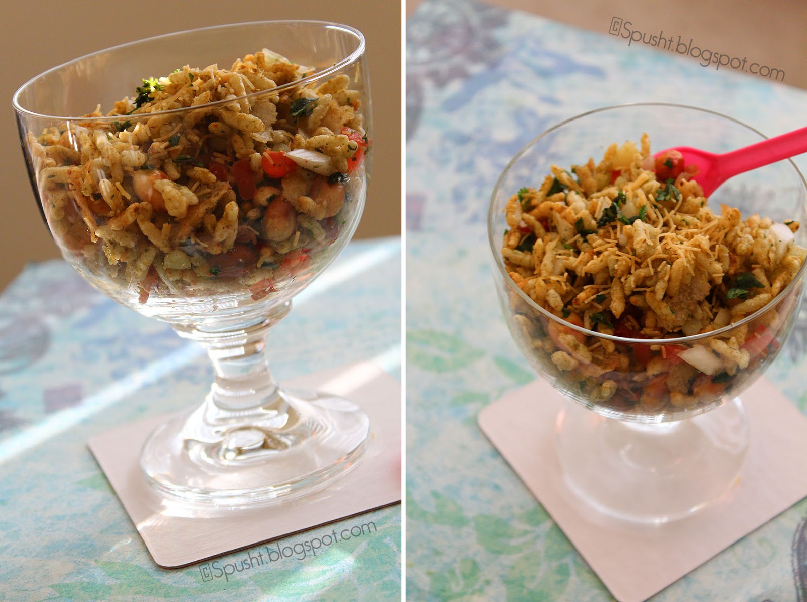 Spusht: Bhel Puri Recipe | Indian Chaat Recipe