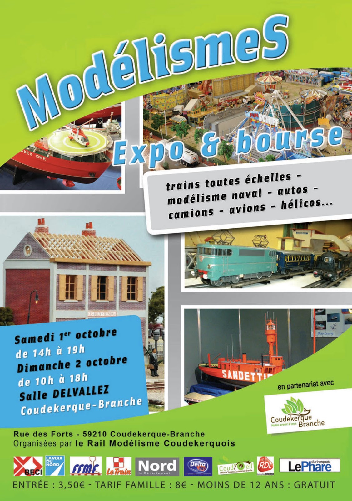 LA PASSION DU TRAIN: RMC 59 à Coudekerque , expo le Week-end prochain