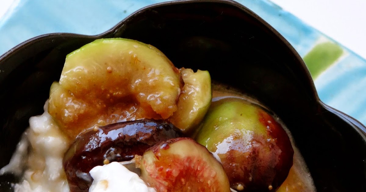 Caramelized Figs : An Awesome Topping - Few Minute Wonders