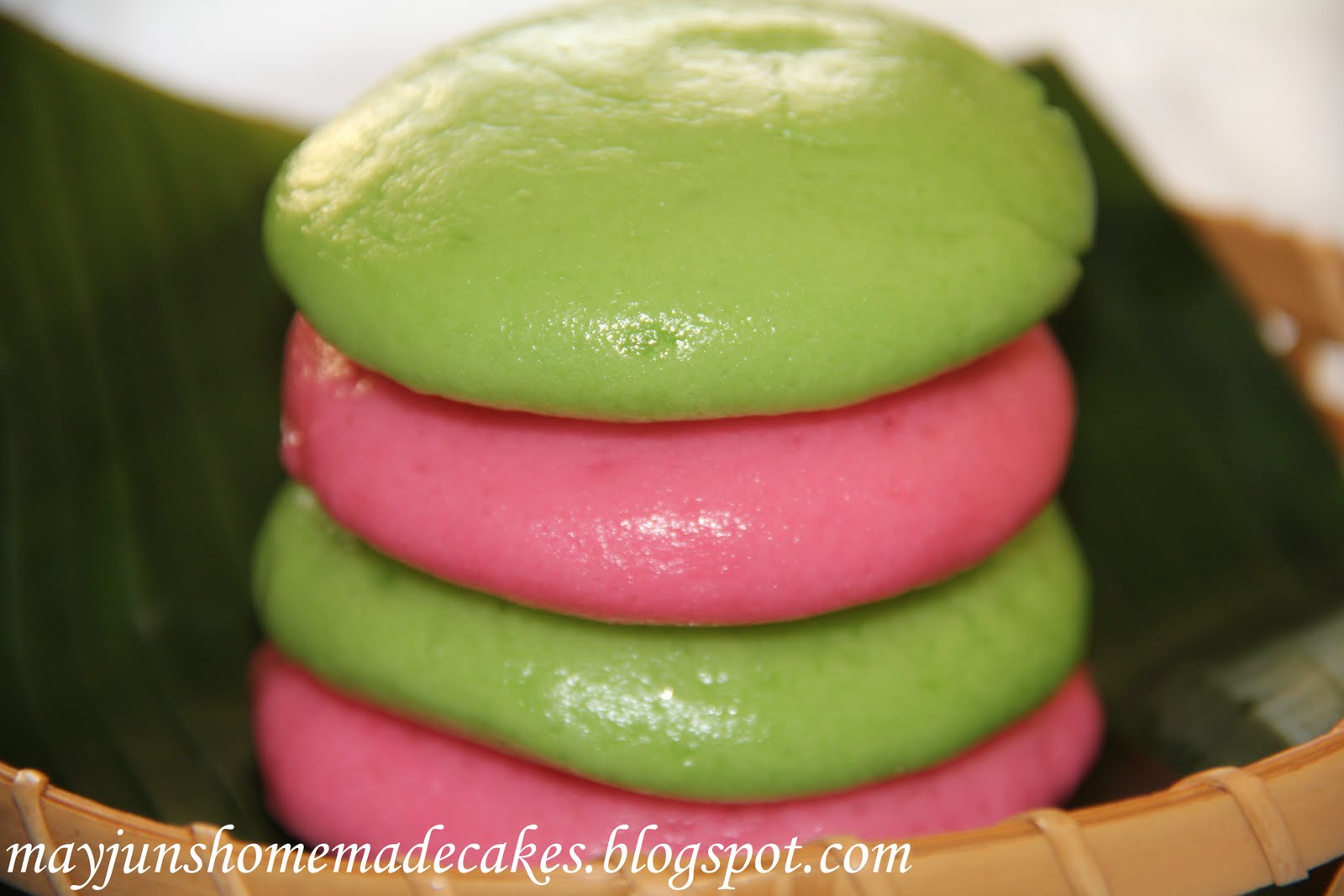 mayjun's Homemade Cakes: Steamed Hakka Glutinous Rice Flur Pancakes ...