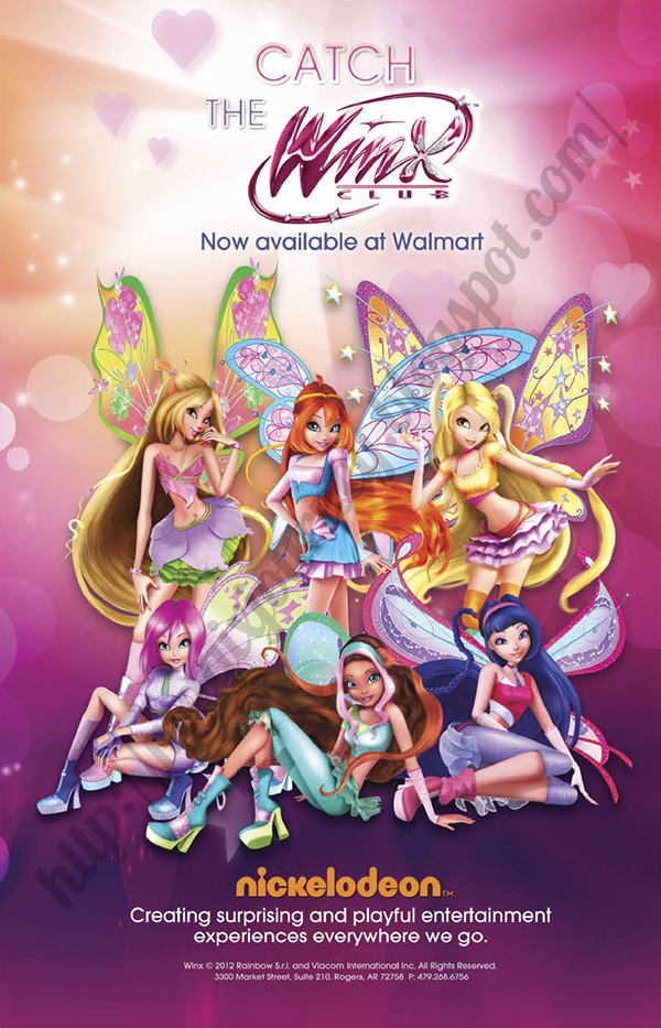 MagixJourney : Winx Club Product Line Promo Poster! Walmart!