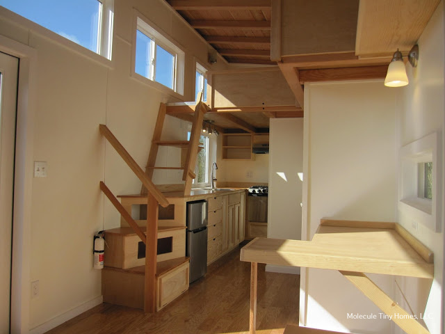 Molecule Tiny Micro House Kitchen