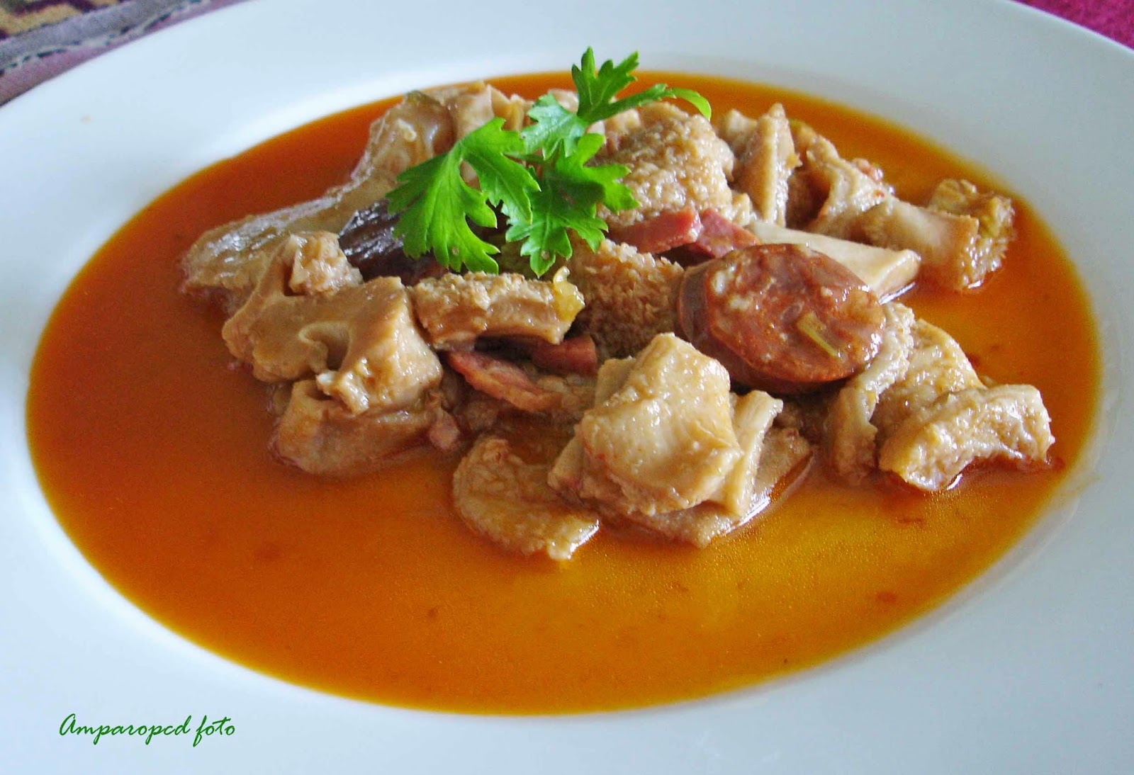 Cocinando en casa: Callos