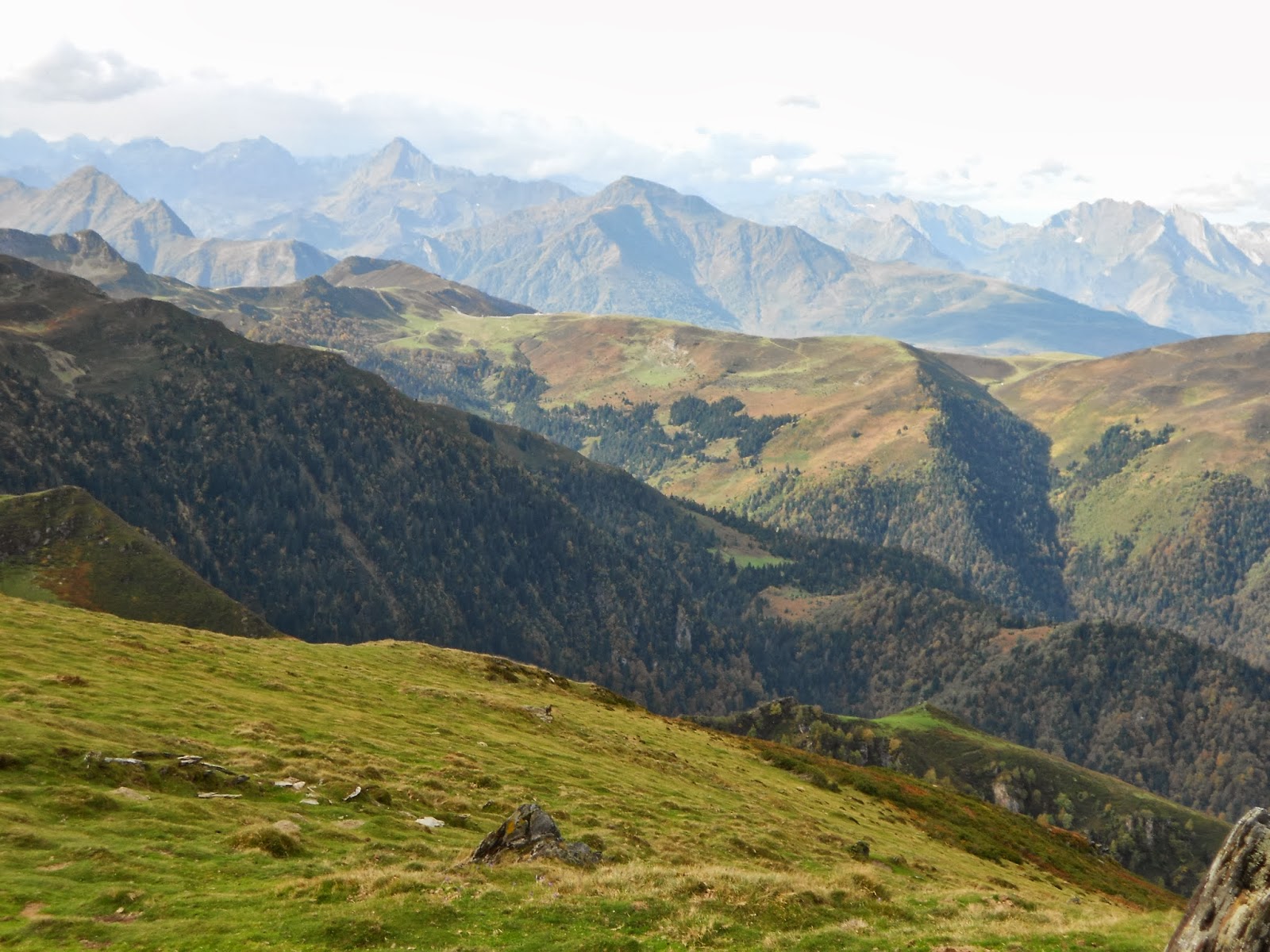 Montagne Passion Trail : Boucle par les crêtes de Culentous.