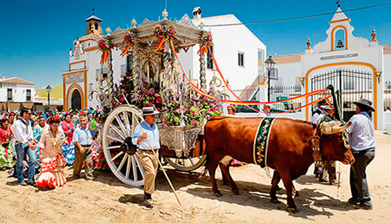 Conoce Madrid y su gente con Paraninfo: La Romería de El Rocío. Fiestas ...