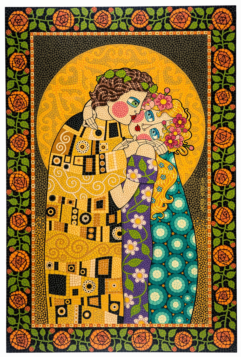 Andréa Horn: Releitura de "O Beijo"