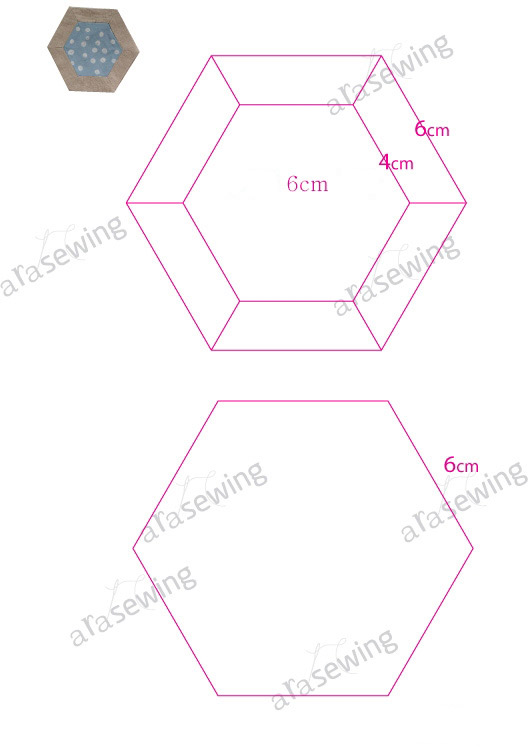 DIY Hexagon Coaster ~ Free-Tutorial.net